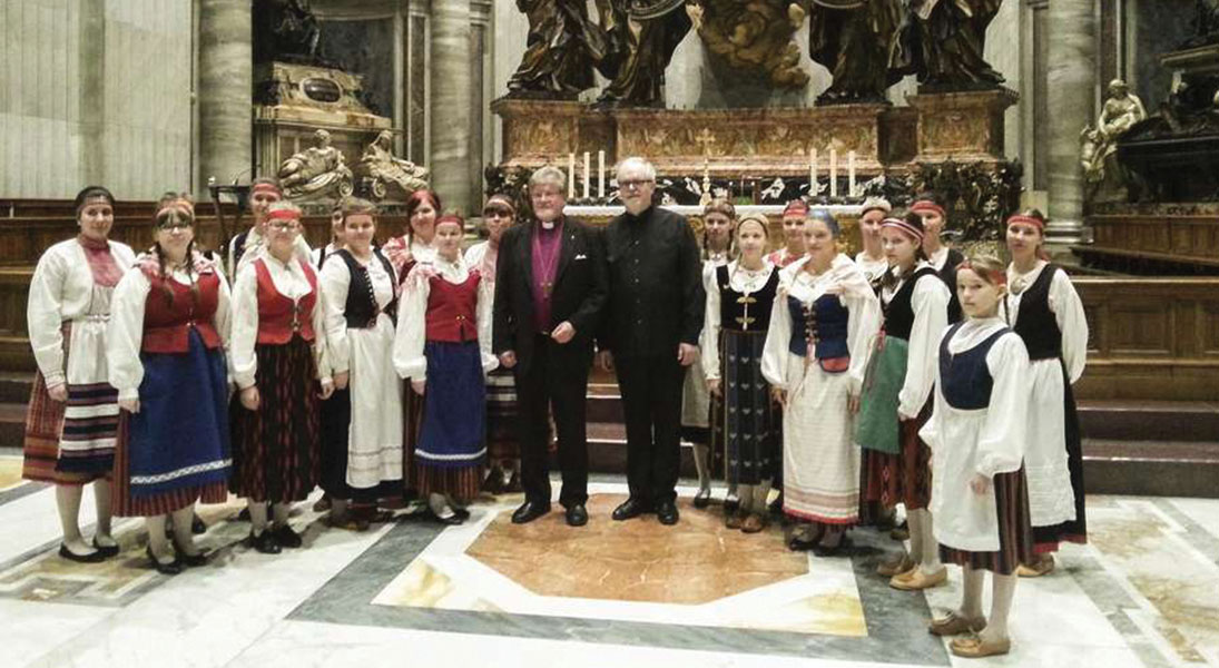Finns meet pope - Living Lutheran